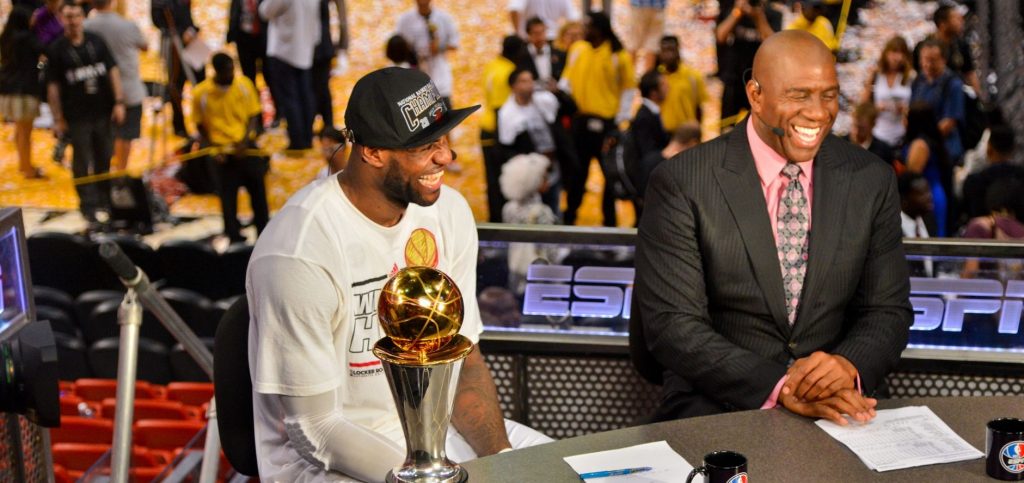 NBA - La promesse de Magic Johnson sur LeBron James