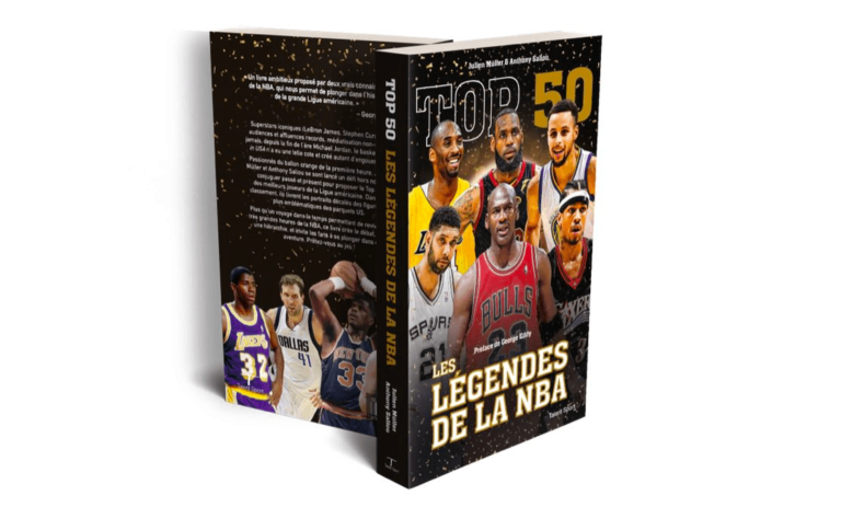 Livre - « Les légendes de la NBA » disponible en librairie