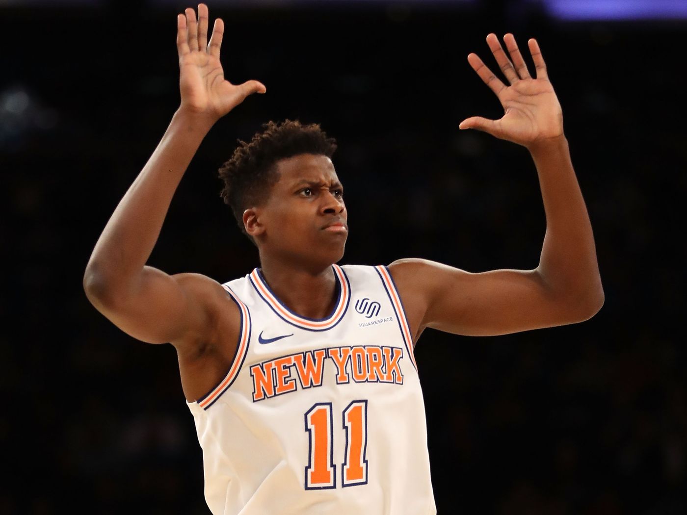 NBA - Frank Ntilikina affiche son nouveau shoot