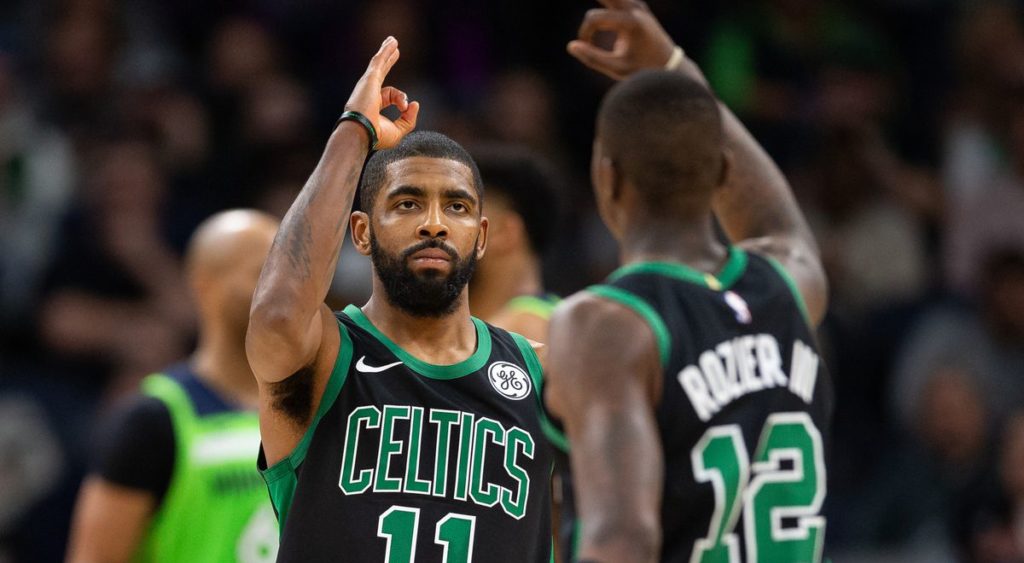 NBA - Kyrie Irving revient sur l'incroyable action des Celtics face aux ...