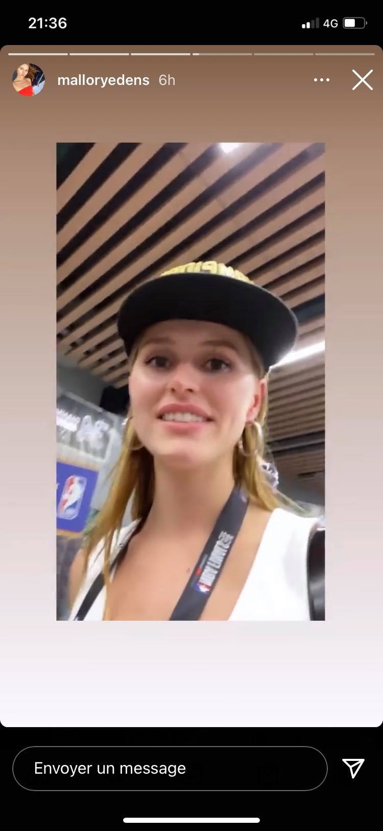 NBA - Mallory Edens fait chauffer Insta pour fêter le titre des Bucks