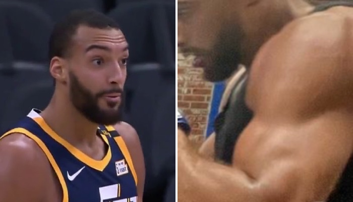 NBA - En plein workout, le physique ultra-affuté de Rudy Gobert ...