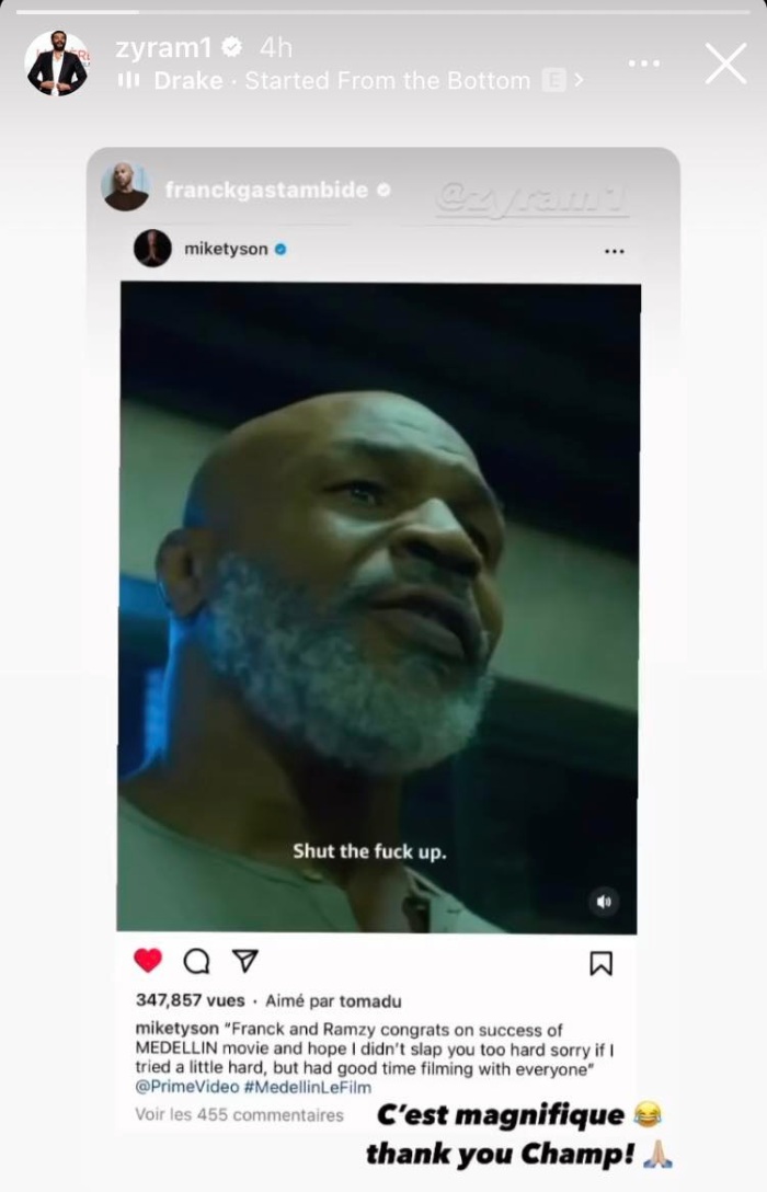 Mentionné par Mike Tyson, Ramzy lui répond cash : « C’est…