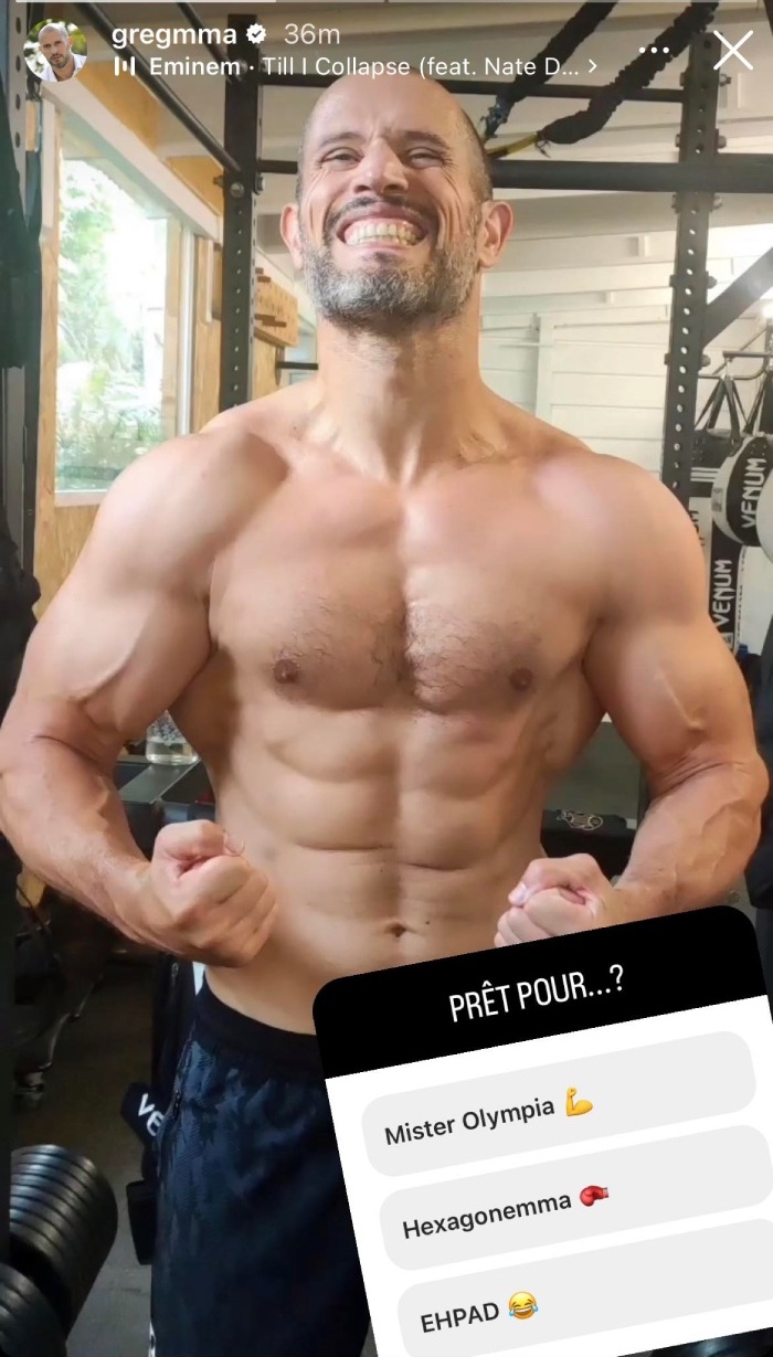 À 10 jours du combat, GregMMA (45 ans) révèle son physique terrifiant ...