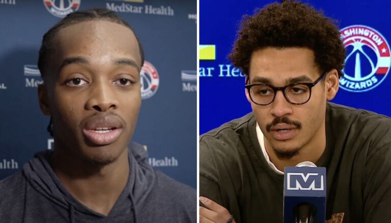 NBA - Après son action folle, Bilal Coulibaly cash sur Jordan Poole ...