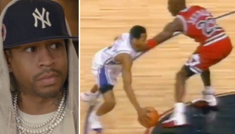 NBA - 28 ans après, le gros aveu d’Allen Iverson sur son cross-over contre Michael Jordan